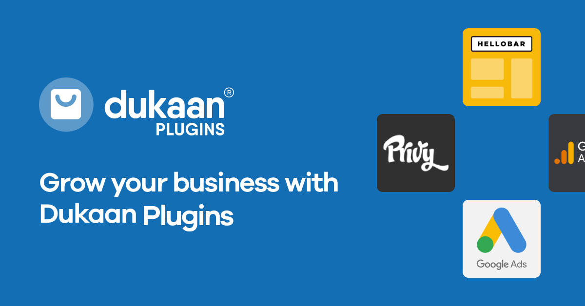Dukaan Plugins: Grow your business